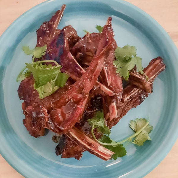 Braised Goat Chops with Tamarind Glaze - Cylon Rolling Acres