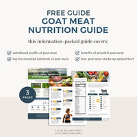 Goat Meat Nutrition Guide - Cylon Rolling Acres